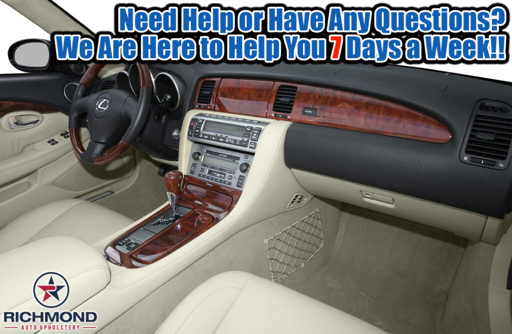 2002-2010 Lexus SC430 Replacement Leather Center Console Lid Cover ...