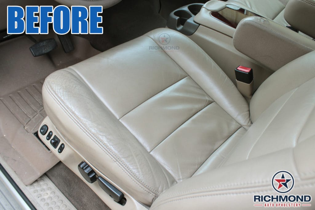 2002-2004 Ford Excursion Eddie Bauer Replacement Leather Seat Cover ...