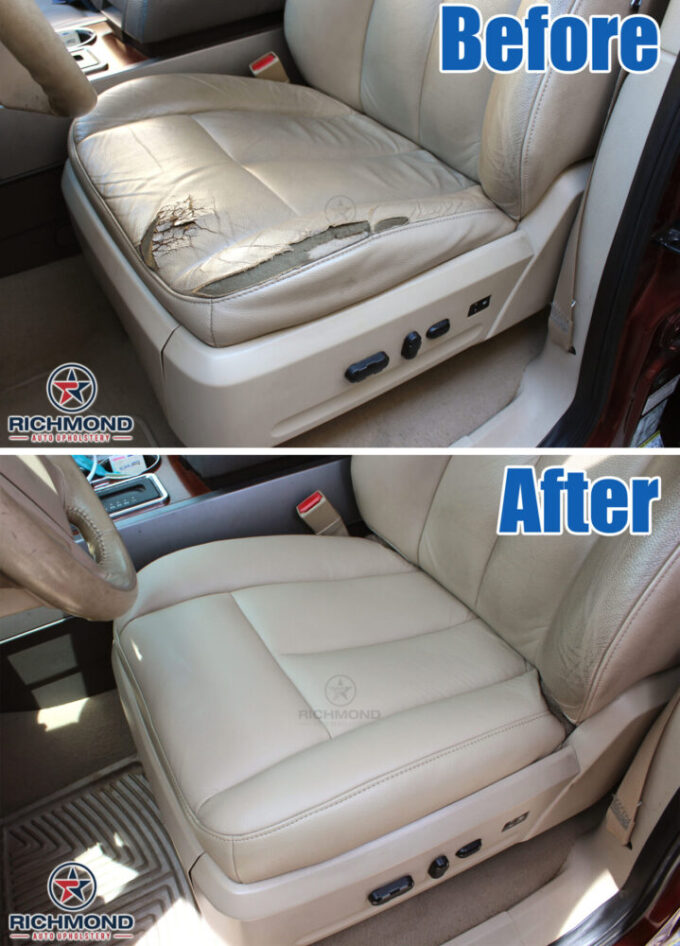 2015-2017 Ford Expedition Limited Replacement Leather Seat Cover ...