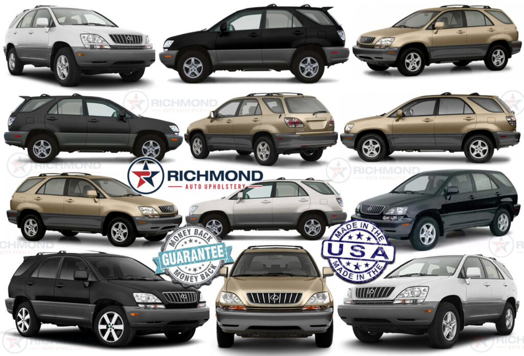 1999-2003 Lexus RX300 Replacement Leather Seat Cover: Passenger Side ...