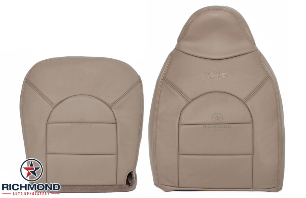 2000 Ford F-550 Lariat Replacement Leather Seat Covers: Passenger Side ...