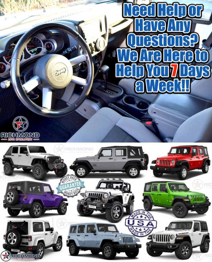 2008-2010 Jeep Wrangler X Replacement Leather/Vinyl Seat Cover: Driver ...