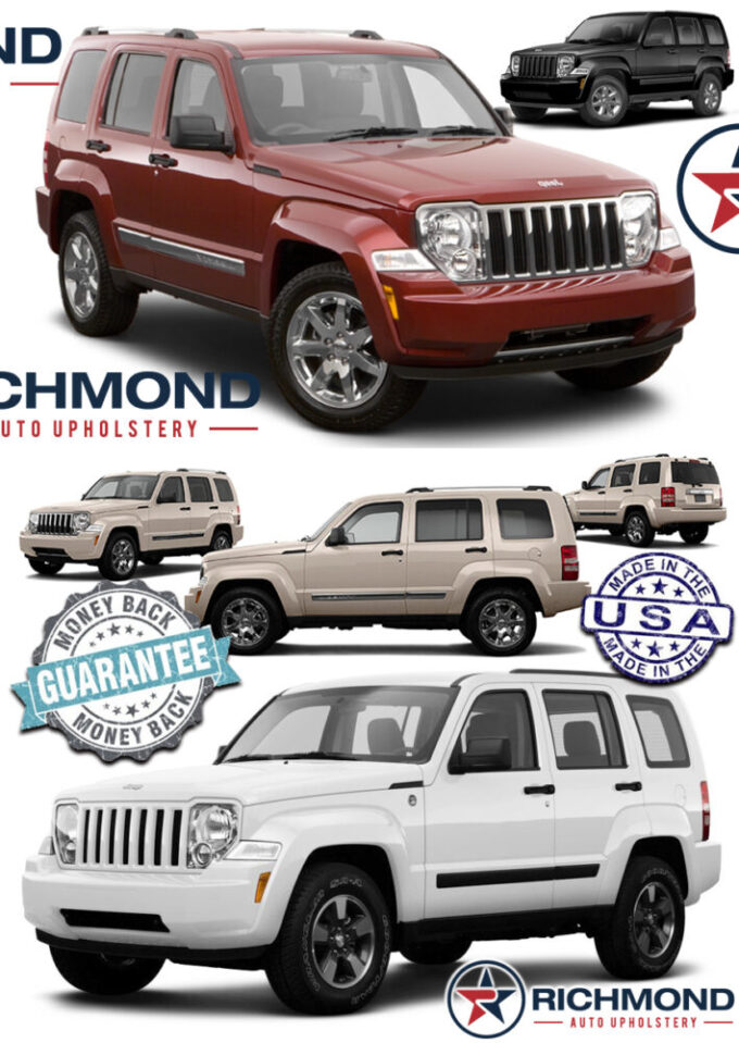 2009-2012 Jeep Liberty Replacement Perforated Leather Seat Cover ...