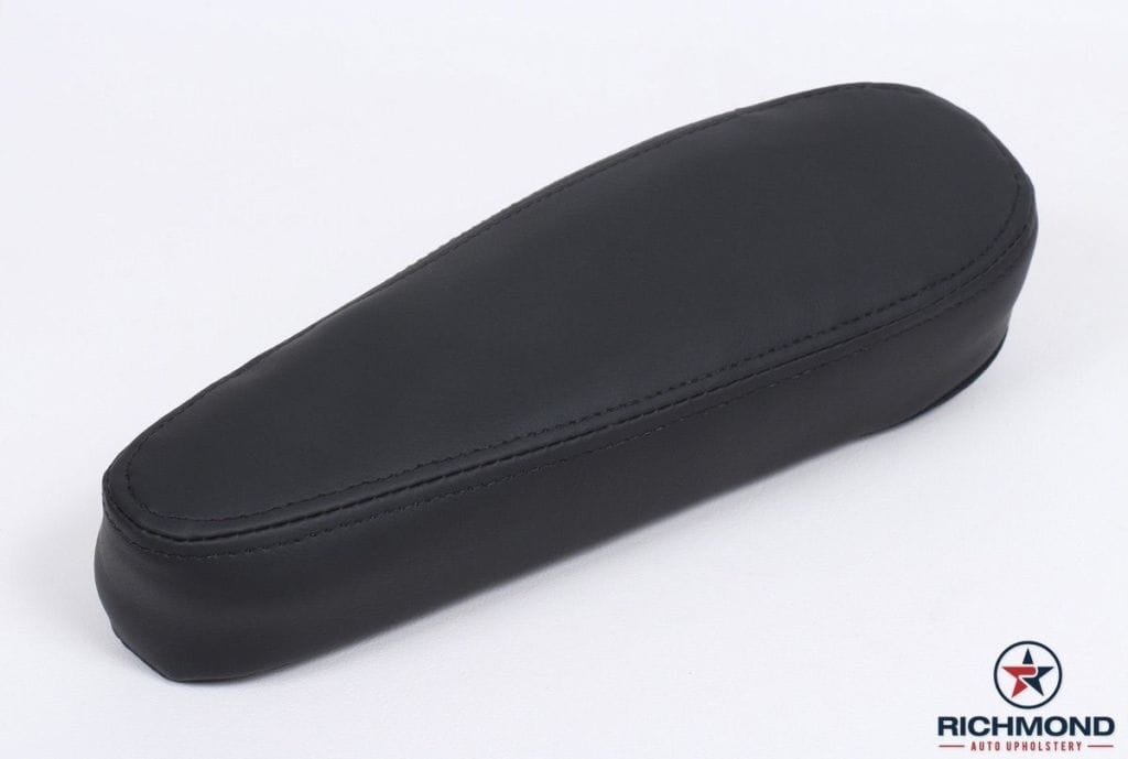 2003-2007 Hummer H2 Leather Armrest Cover: Driver Side Armrest, Black ...