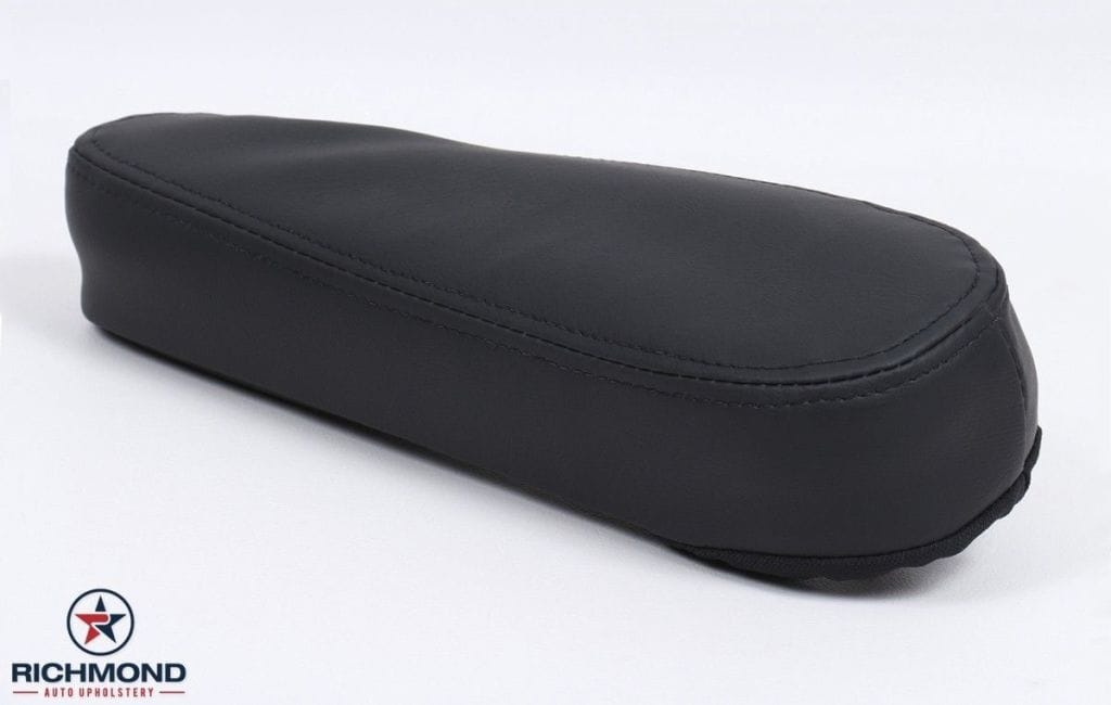 2003-2007 Hummer H2 Leather Armrest Cover: Driver Side Armrest, Black ...