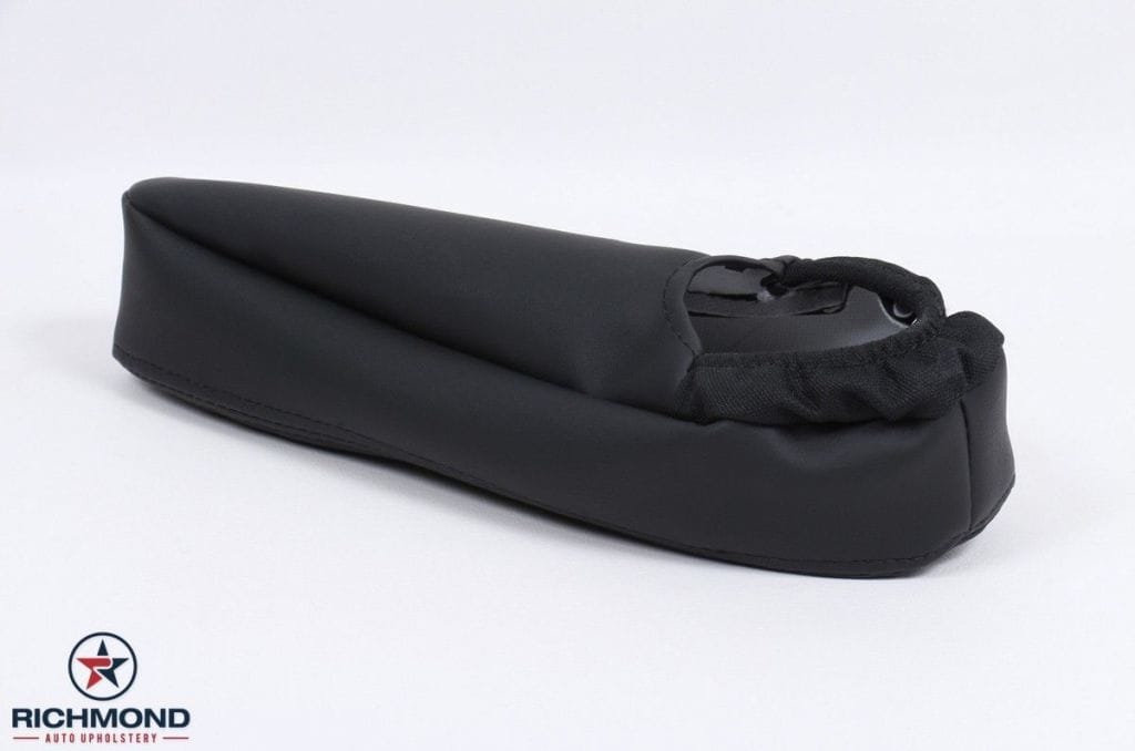 2003-2007 Hummer H2 Leather Armrest Cover: Driver Side Armrest, Black ...