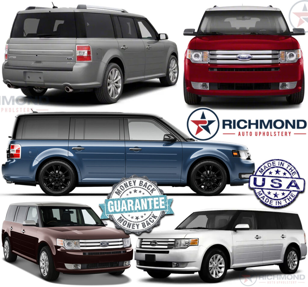 2009-2012 Ford Flex Replacement Leather Seat Cover: Driver Side Bottom ...