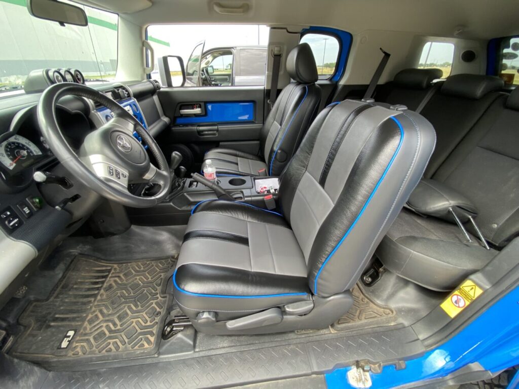 2007-2014 Toyota FJ Cruiser TRD Leather Seat Covers: Driver & Passenger ...